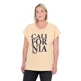 Ulla Popken Shirt in apricot | Gr.: 54-56
