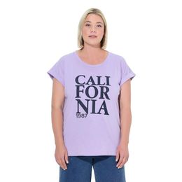 Ulla Popken Shirt in lavendel | Gr.: 46-48