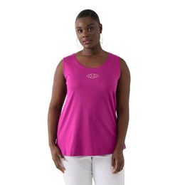 Ulla Popken Strick-Top in beere | Gr.: 50-52