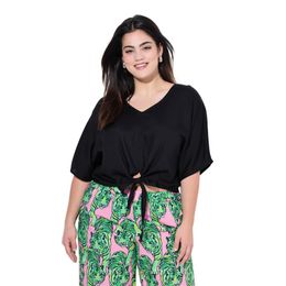 Angel of Style Bluse in schwarz | Gr.: 50