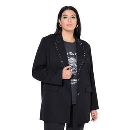 Studio Untold Blazer in schwarz | Gr.: 46-48