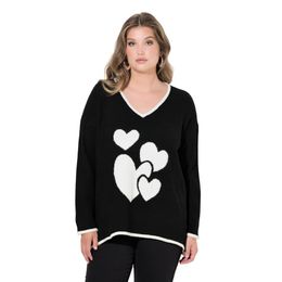 MIAMODA Pullover in schwarz | Gr.: 42-44