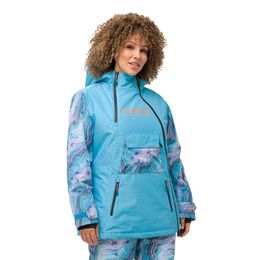 Ulla Popken Jacke in mineralblau | Gr.: 54-56