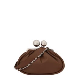 Weekend Max Mara Clutch 'MILVANEW' Damen Gr&ouml;&szlig;e One Size braun