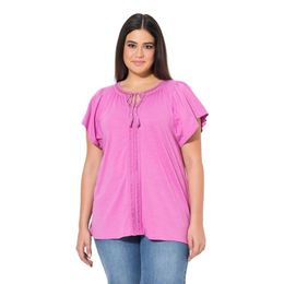 Ulla Popken Shirt in k&uuml;hles pink | Gr.: 58-60