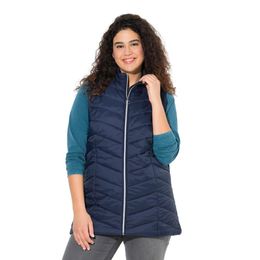 Ulla Popken Weste in marine | Gr.: 46-48