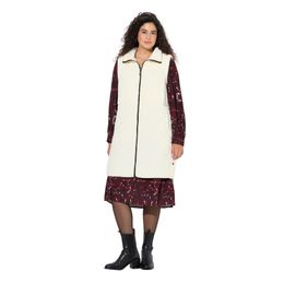 Ulla Popken Weste in offwhite | Gr.: 50-52