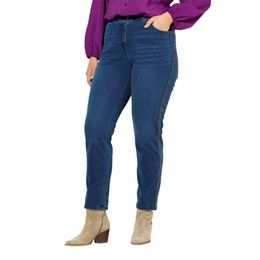 Ulla Popken Jeans in blue denim | Gr.: 56 - Normalgr&ouml;&szlig;e