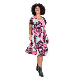Angel of Style Kleid in hibiskuspink | Gr.: 56