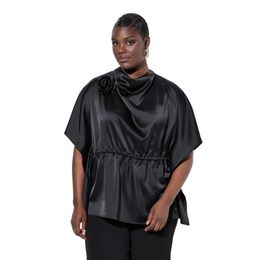 Ulla Popken Tunika in schwarz | Gr.: 50-52