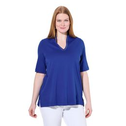Ulla Popken Shirt in klassich Saphir | Gr.: 46-48