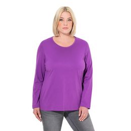 Ulla Popken Shirt in lila | Gr.: 46-48