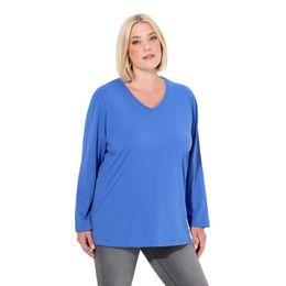 Ulla Popken Shirt in pfauenblau | Gr.: 66-68