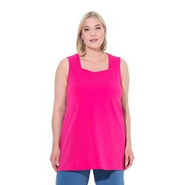 Ulla Popken Longshirt in magentapink | Gr.: 50-52