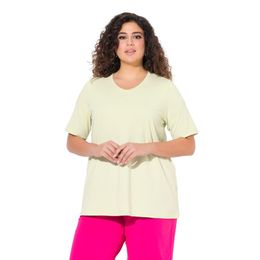 Ulla Popken Shirt in pistazie | Gr.: 54-56