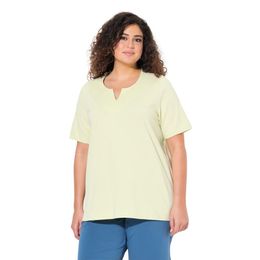 Ulla Popken Shirt in pistazie | Gr.: 42-44