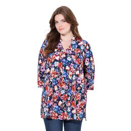 Ulla Popken Bluse in mohnrot | Gr.: 46-48