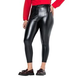 Ulla Popken Leggings in schwarz | Gr.: 58-60