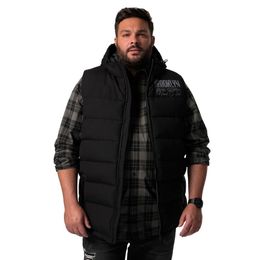Men Plus Steppweste in schwarz | Gr.: XL