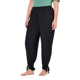 Ulla Popken Jogginghose in schwarz | Gr.: 50-52