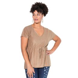 MIAMODA Shirt in gold | Gr.: 56