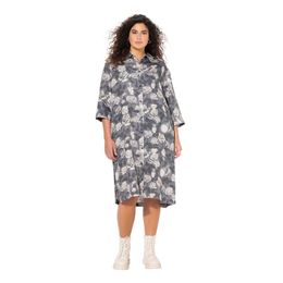 Ulla Popken Kleid in grau | Gr.: 50-52