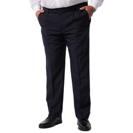 Men Plus Businesshose in navy blau | Gr.: 34