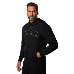 JP1880 Sweatjacke in schwarz | Gr.: XXL