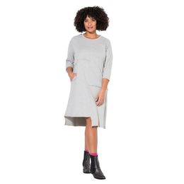 Angel of Style Kleid in hellgrau m&eacute;lange | Gr.: 50