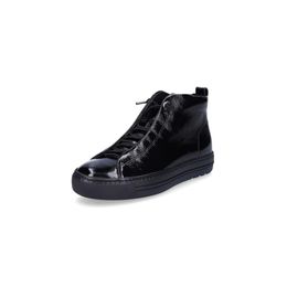 Paul Green High-Top Sneaker in Schwarz Lack | Gr.: 38,5