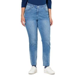Ulla Popken Jeans in blue denim | Gr.: 42 - Normalgr&ouml;&szlig;e