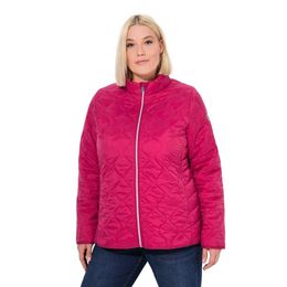 Ulla Popken Steppjacke in granatpink | Gr.: 58-60