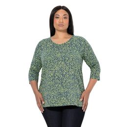 Ulla Popken Shirt in limettengr&uuml;n | Gr.: 62/64