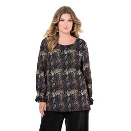 MIAMODA Bluse in schilfgr&uuml;n | Gr.: 46