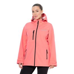 Ulla Popken Softshelljacke in koralle | Gr.: 42-44