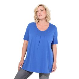 Ulla Popken Shirt in pfauenblau | Gr.: 42-44