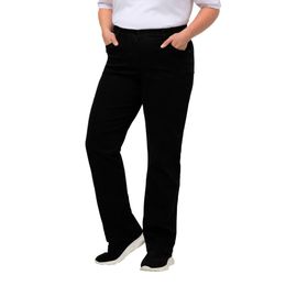 Ulla Popken Hosen in black | Gr.: 48 - Kurzgr&ouml;&szlig;e