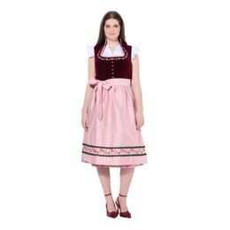 Ulla Popken Kleid in weinrot | Gr.: 58 - Normalgr&ouml;&szlig;e