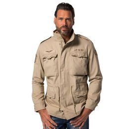 JP1880 &Uuml;bergangsjacke in dunkelbeige | Gr.: 5XL
