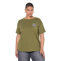 Studio Untold Shirt in dunkles olive | Gr.: 50-52