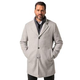 JP1880 Kurzmantel in aschgrau | Gr.: 7XL