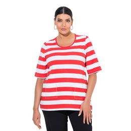 Ulla Popken Shirt in paprika | Gr.: 50-52