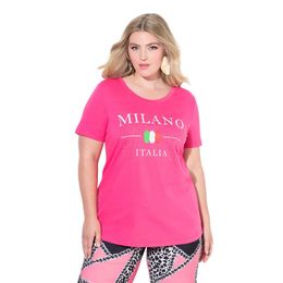 MIAMODA Shirt in hibiskuspink | Gr.: 46