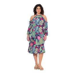 Ulla Popken Kleid in tintenblau | Gr.: 46-48