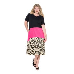 MIAMODA Jerseykleid in schwarz | Gr.: 44