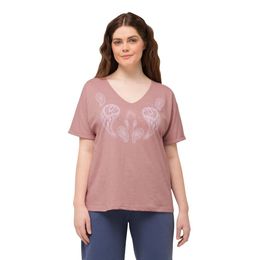 Ulla Popken Shirt in rose | Gr.: 58-60