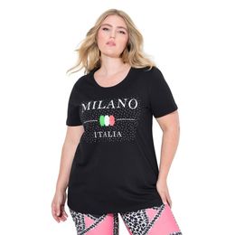 MIAMODA Shirt in schwarz | Gr.: 44