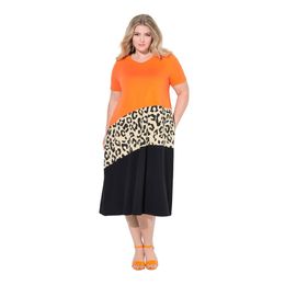 MIAMODA Jerseykleid in mandarine | Gr.: 52