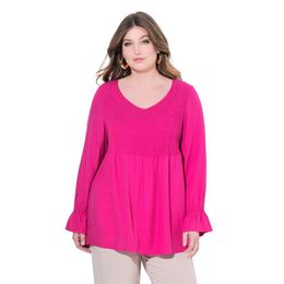 MIAMODA Blusentop in hibiskuspink | Gr.: 46