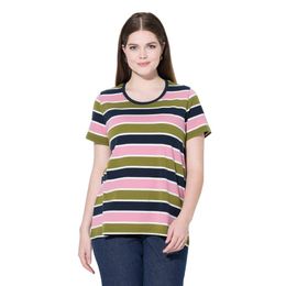 Ulla Popken Shirt in marine | Gr.: 46-48